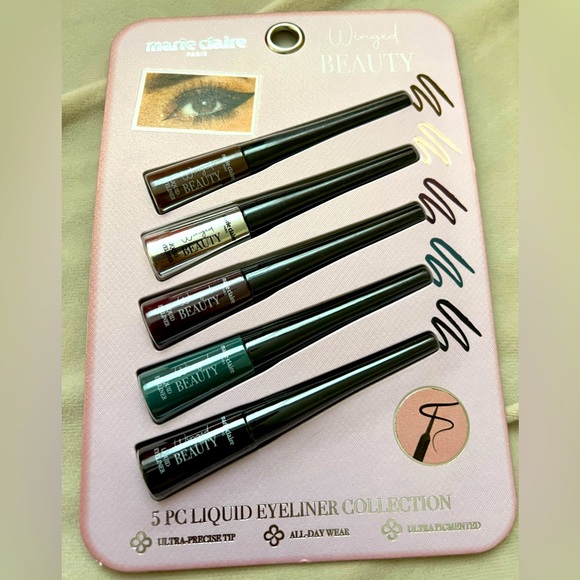 Makeup | Marie Claire 5pc Liquid Eyeliner Collection | Poshmark